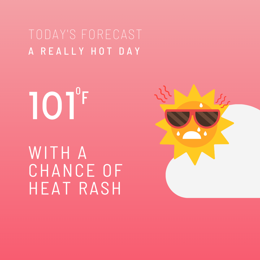 The Itchy Truth: 5 Things You Need to Know About Heat Rash – Fresh Peaches